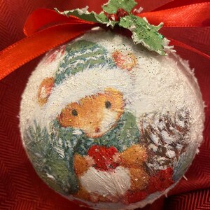 Baby Mouse Christmas Ornament - Etsy