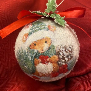 Baby Mouse Christmas Ornament - Etsy