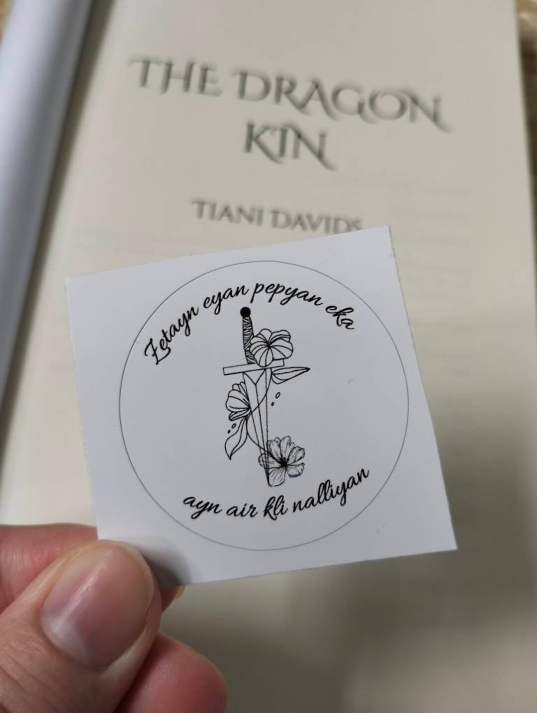 Death Blessing Circle Sticker (4x4cm) - Etsy