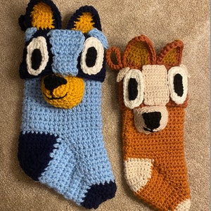 Bluey Christmas Stocking - Etsy