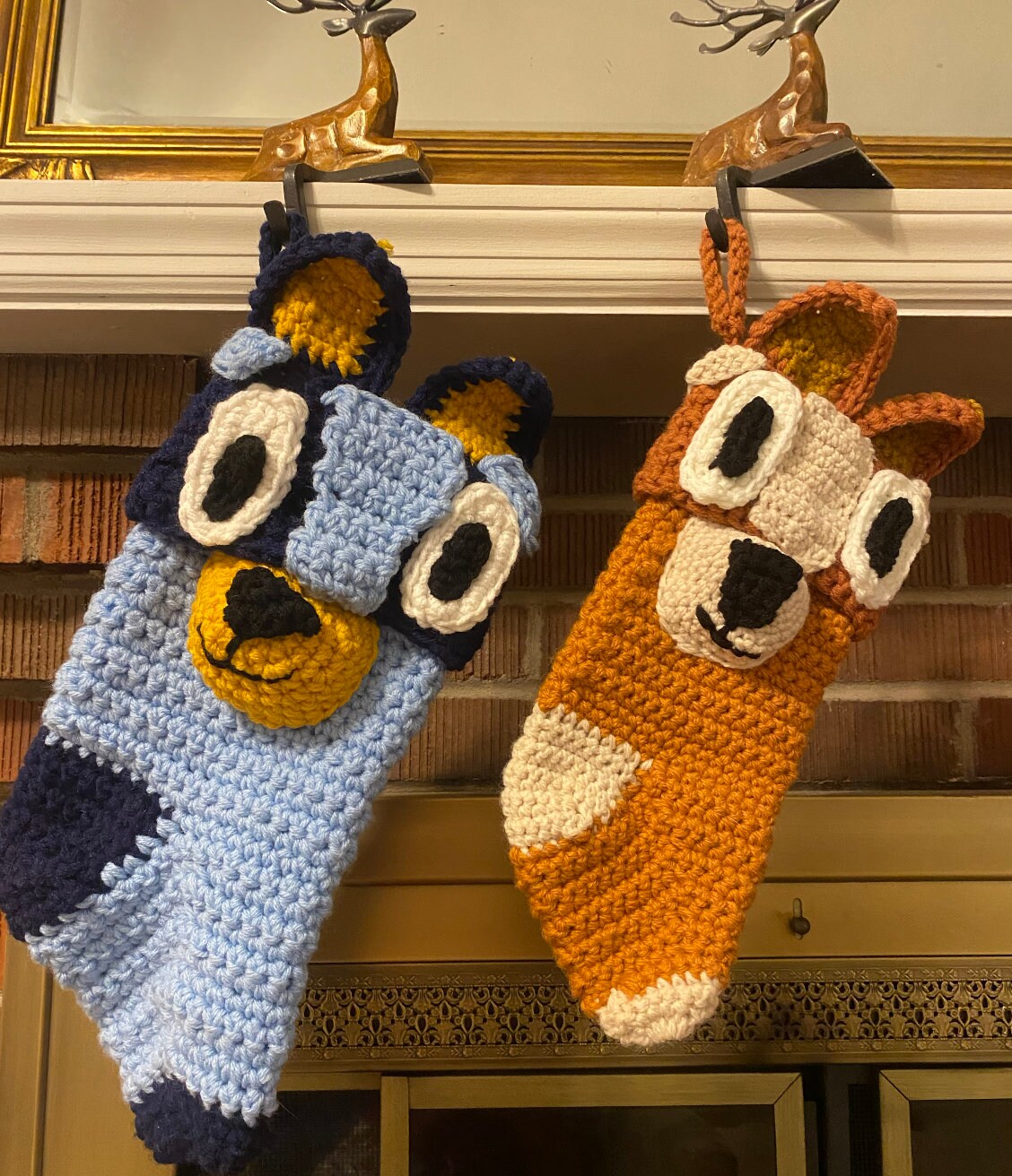 Bluey Christmas Stocking - Etsy