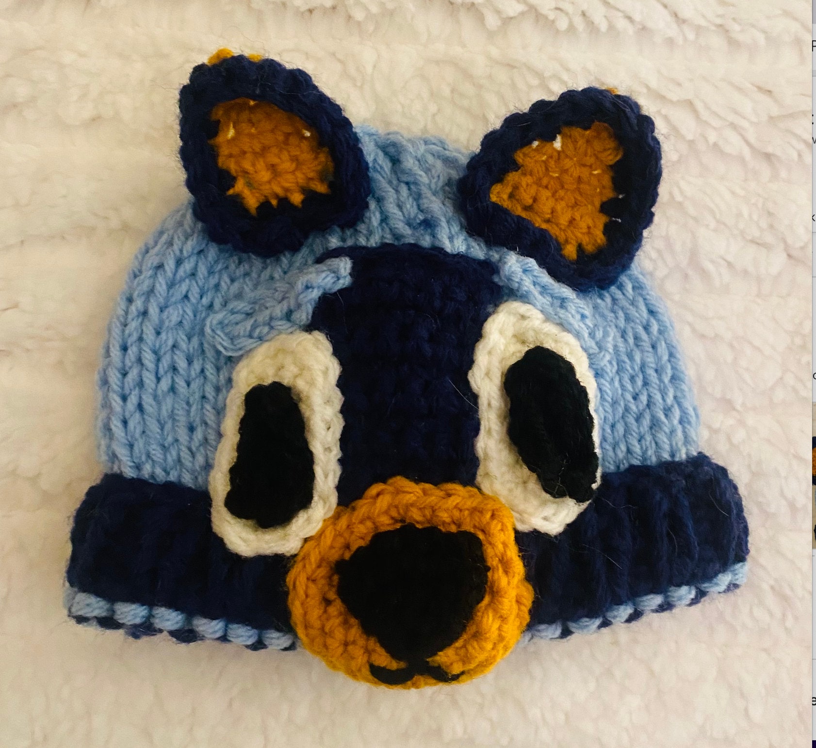 Bluey Hat Pattern - Etsy UK