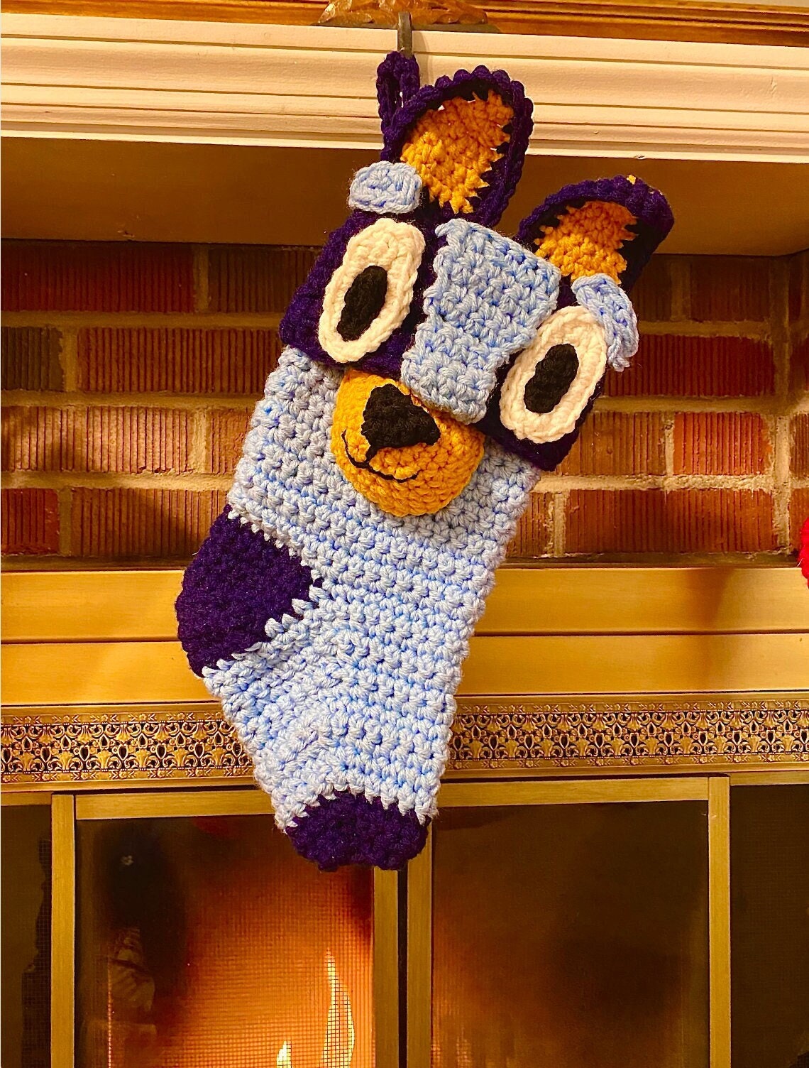 Bluey Christmas Stocking - Etsy