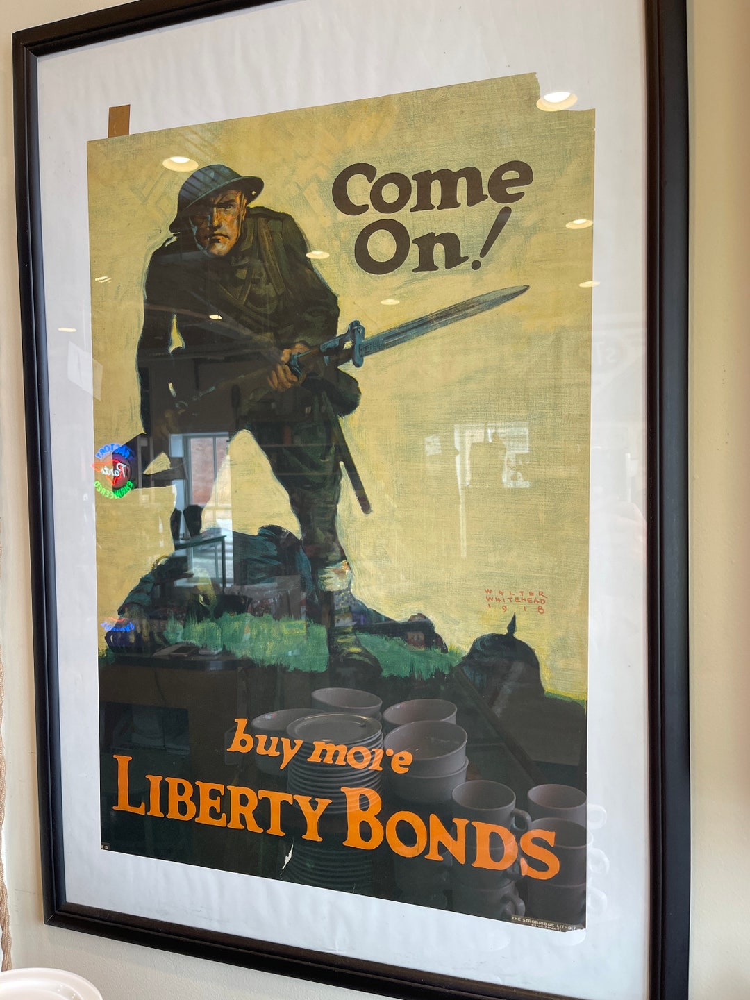 Strobridge Litho Co (cincinnati) Liberty Bonds WW1 Poster - Etsy