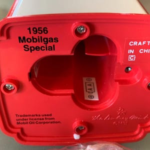 Danbury Mint Diecast of 1956 Mobilgas Special Gas Pump - Etsy