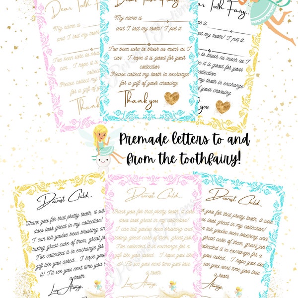 Fairy Letters - Etsy