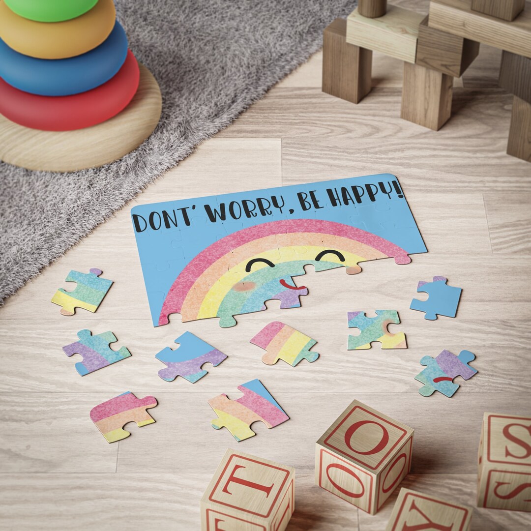 30 Piece Kids Puzzle, Calming Puzzle, Calming Corner - Etsy