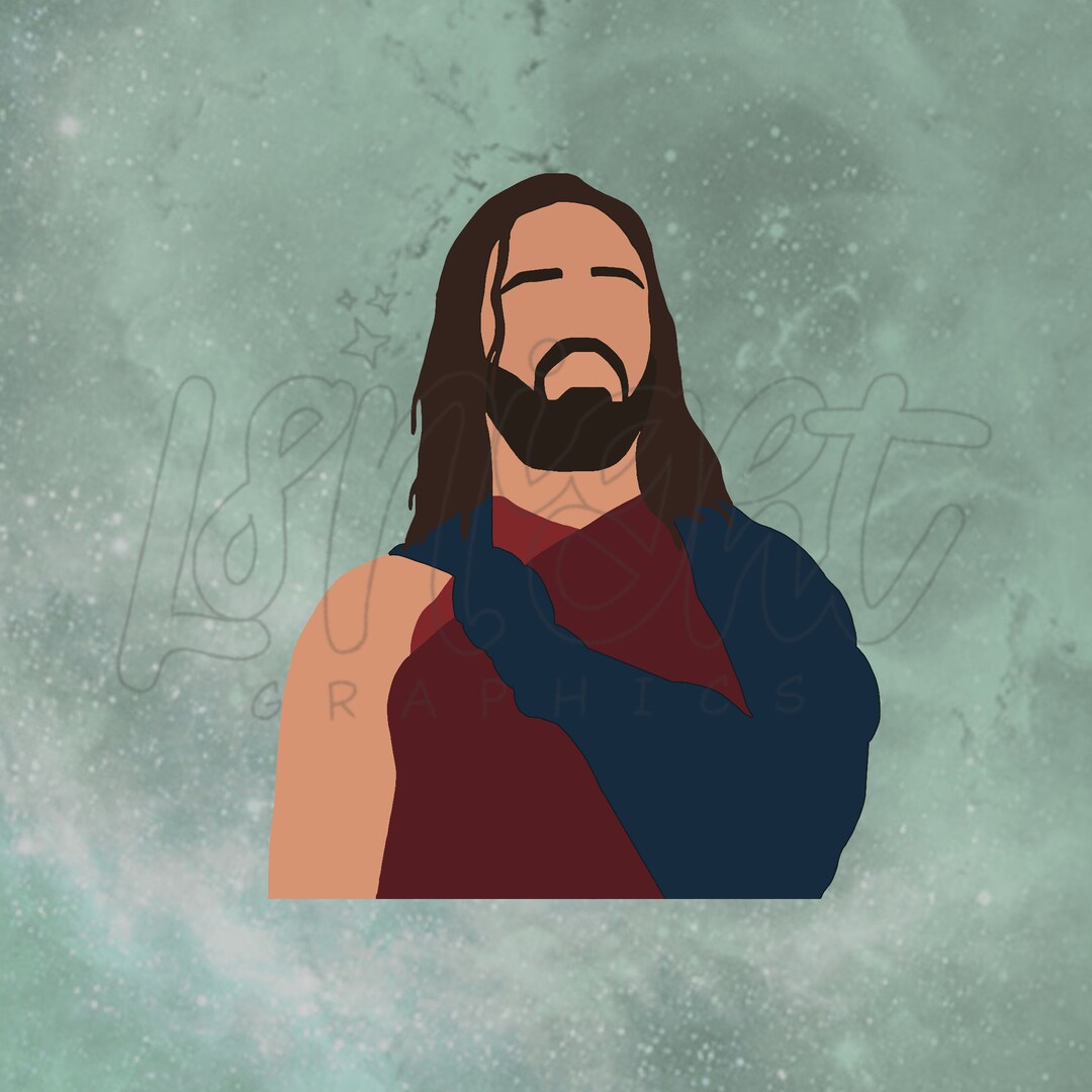 Wakanda jesus Bucky Bucky Matte Sticker - Etsy