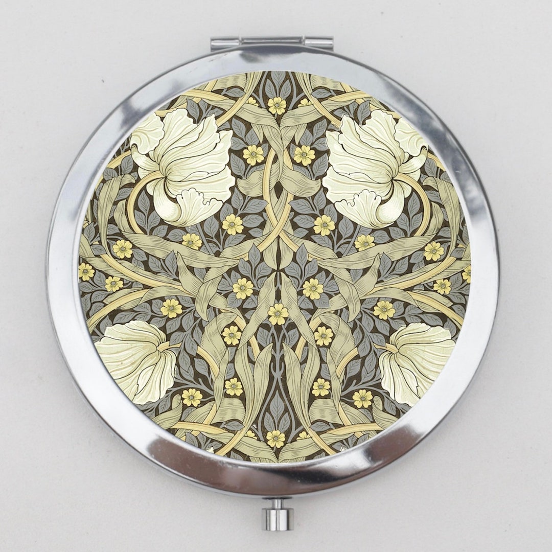 Art Nouveau Compact Mirror OR Pill Box - William Morris, Pimpernel ...