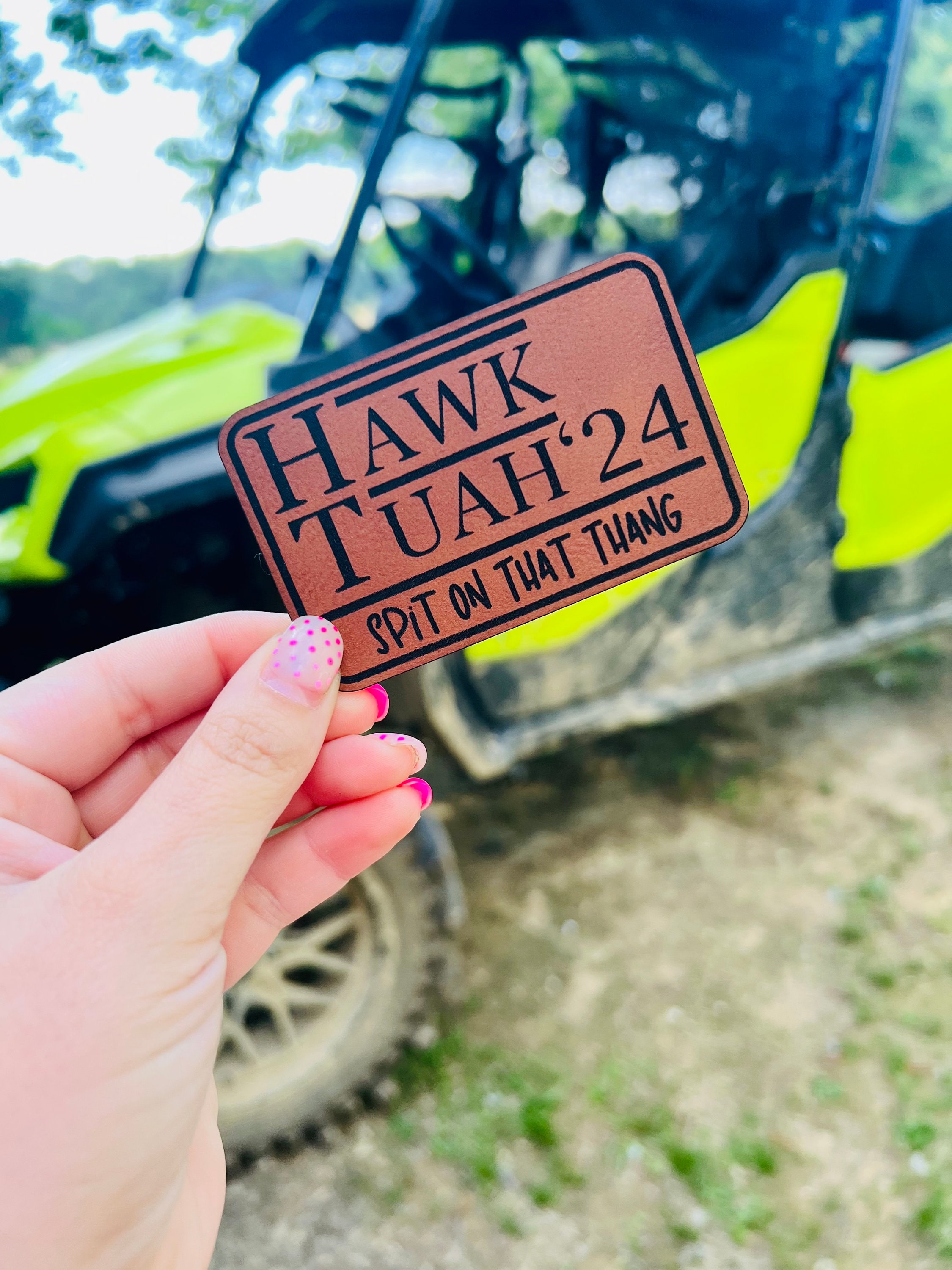 DIGITAL File Hawk Tuah '24 Hat Patch Design Svg - Etsy