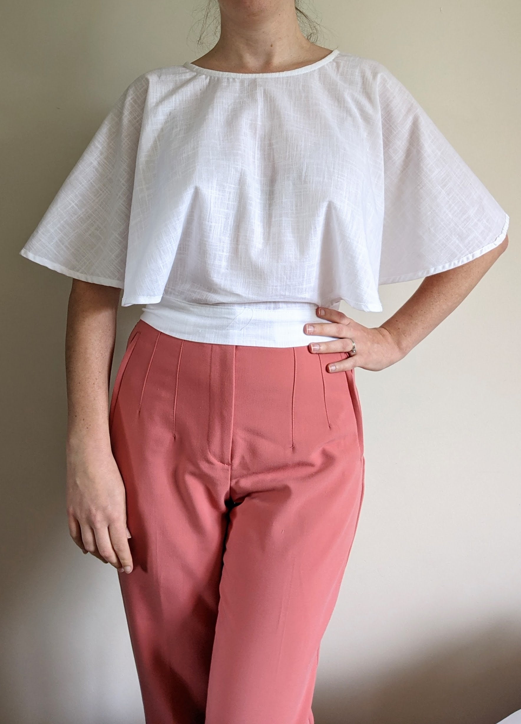 Luna Wrap Around Top Digital Sewing Pattern | Reversible Tie-on Top Pdf ...