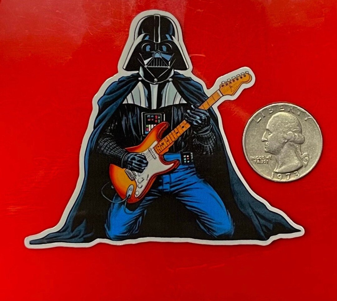 Darth Vader Shredding Sticker | Gifts for Her | Gifts for Him ...