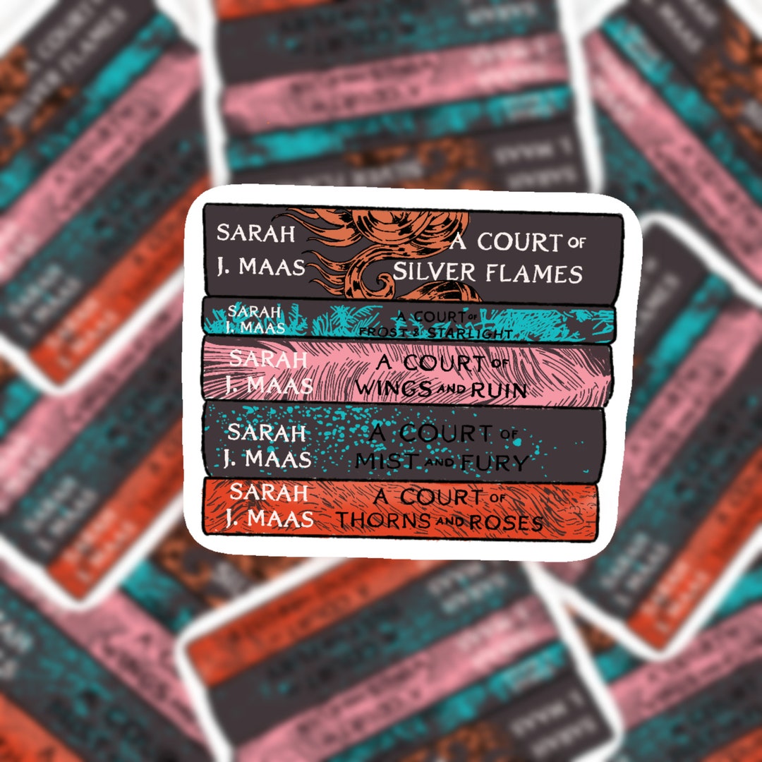 ACORT Series A Court of Thorn and Roses Sticker Sarah J Maas Book ...