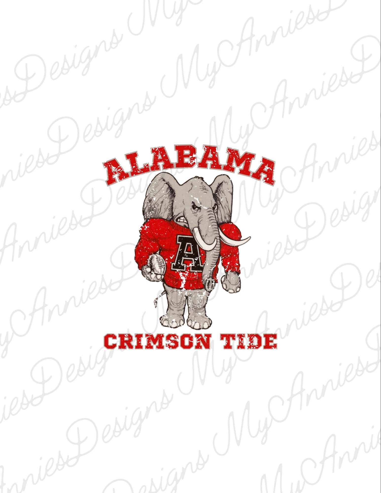 Roll Tide Elephant Clipart With Toothbrush