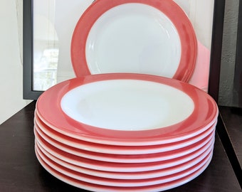 Pyrex Pink Plates - Etsy