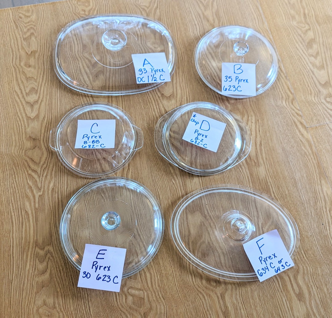 Vintage Pyrex Lids YOUR CHOICE - Etsy