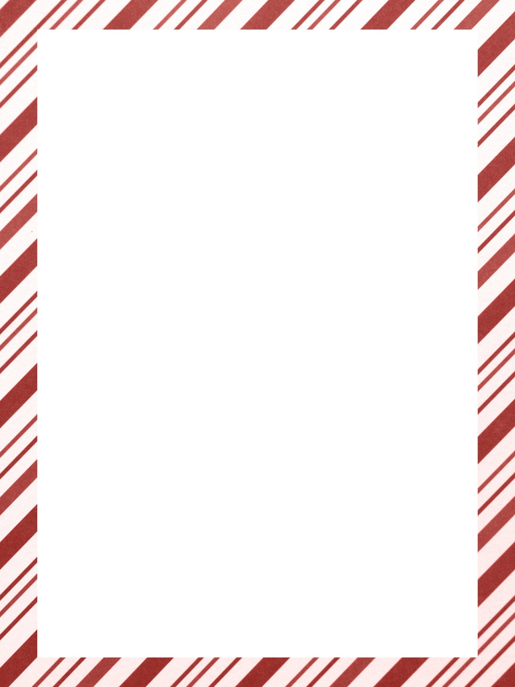 Candy Cane Clipart Border