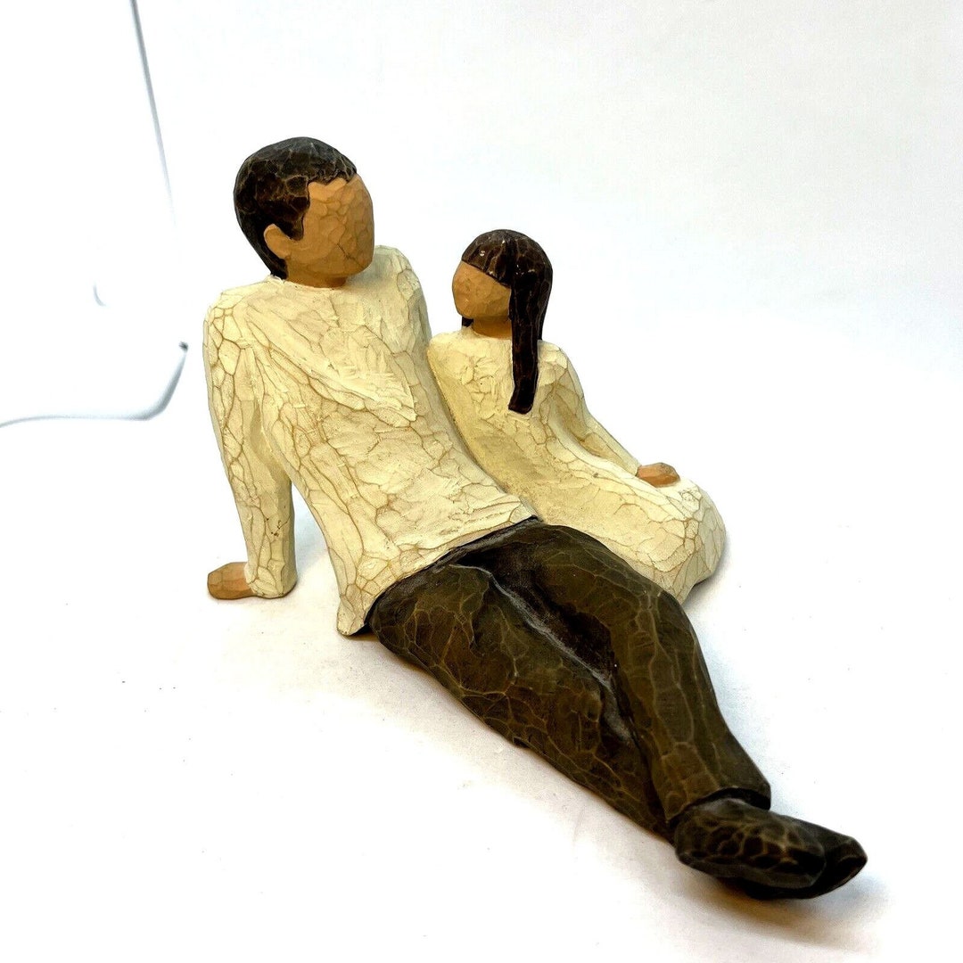 Willow Tree Father and Daughter Sculpted Hand-painted Figure susan ...