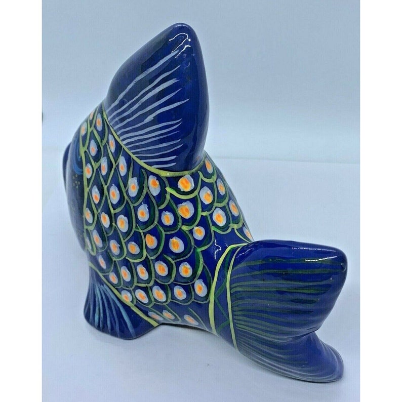 Mexican Ceramic Fish Folk Art Home Decor - Etsy