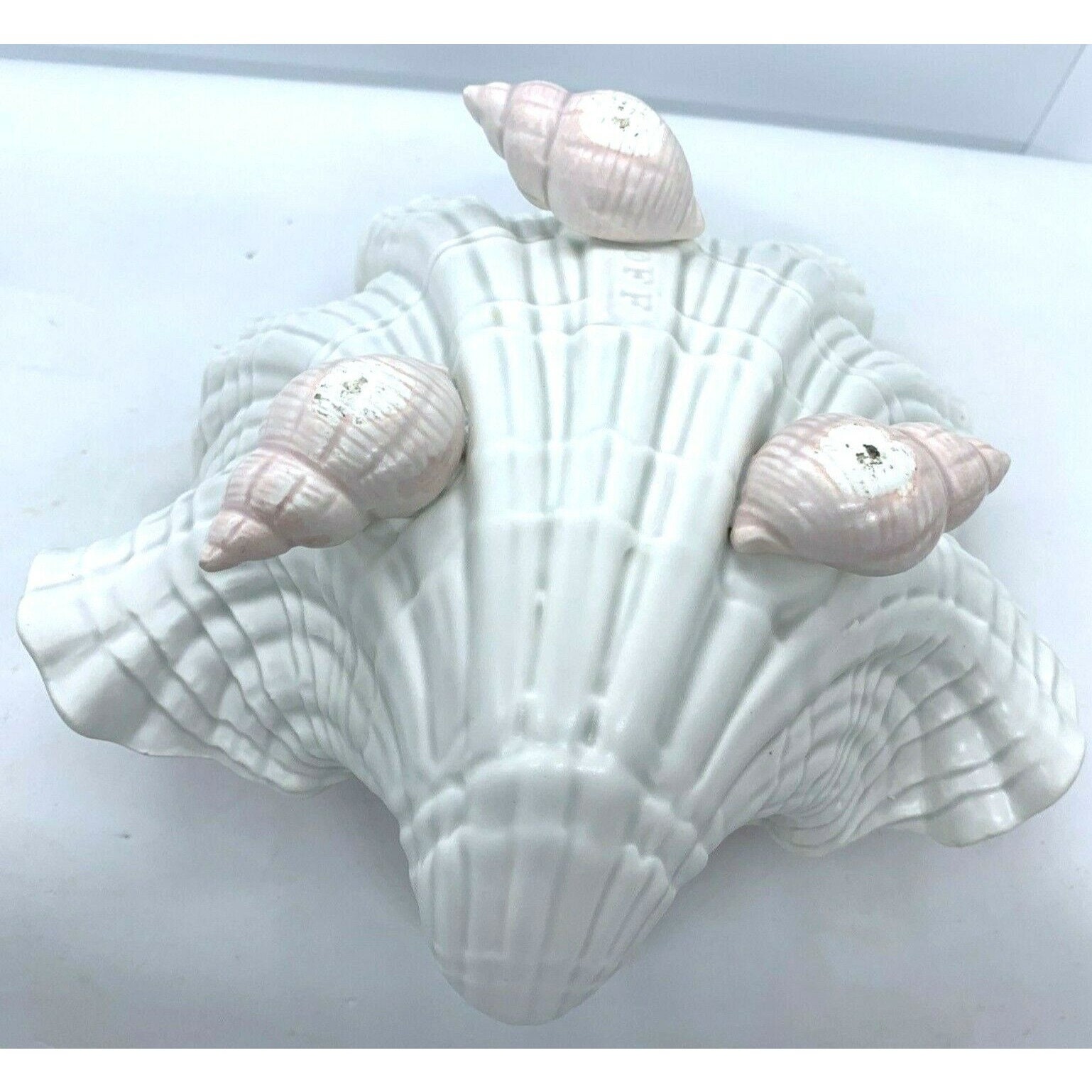 Vintage Fitz & Floyd Ceramic Coquille 8 Sea Shell Bowl Dish Footed - Etsy