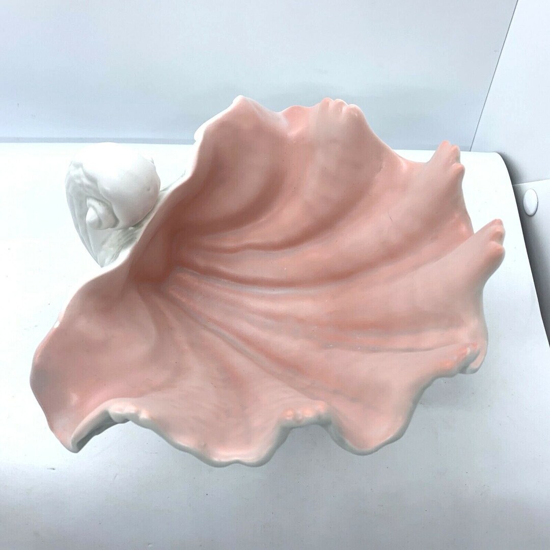 Vintage Fitz & Floyd Ceramic Coquille 8 Sea Shell Bowl Dish Footed - Etsy