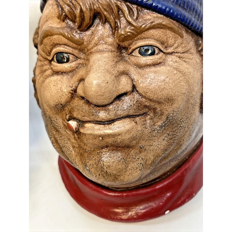 Bosson Seafarers Heads Boatman & Fisherman Signed Vintage - Etsy