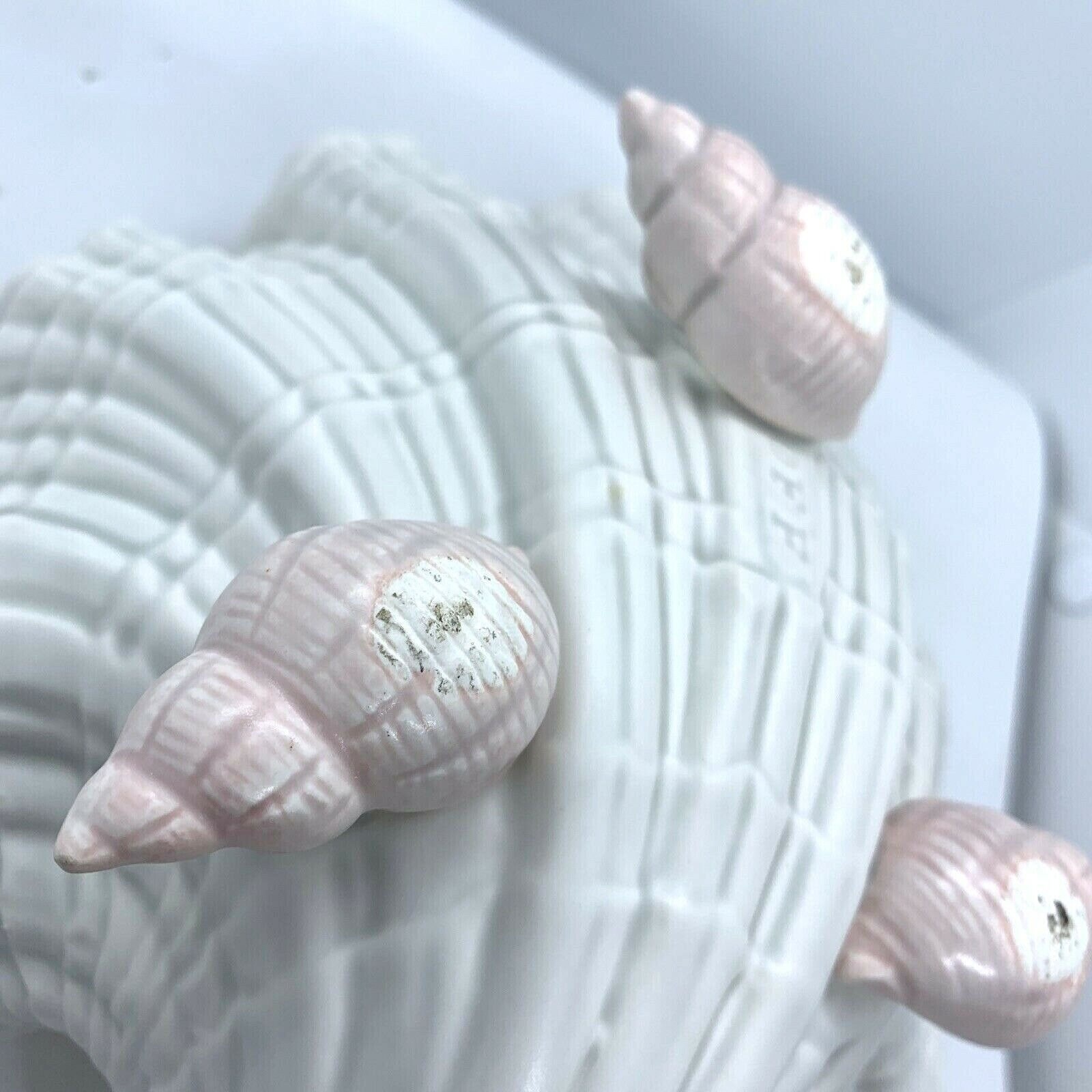 Vintage Fitz & Floyd Ceramic Coquille 8 Sea Shell Bowl Dish Footed - Etsy