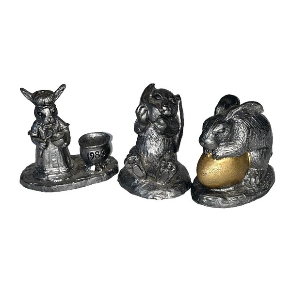 Michael Ricker Pewter Figurines - Etsy