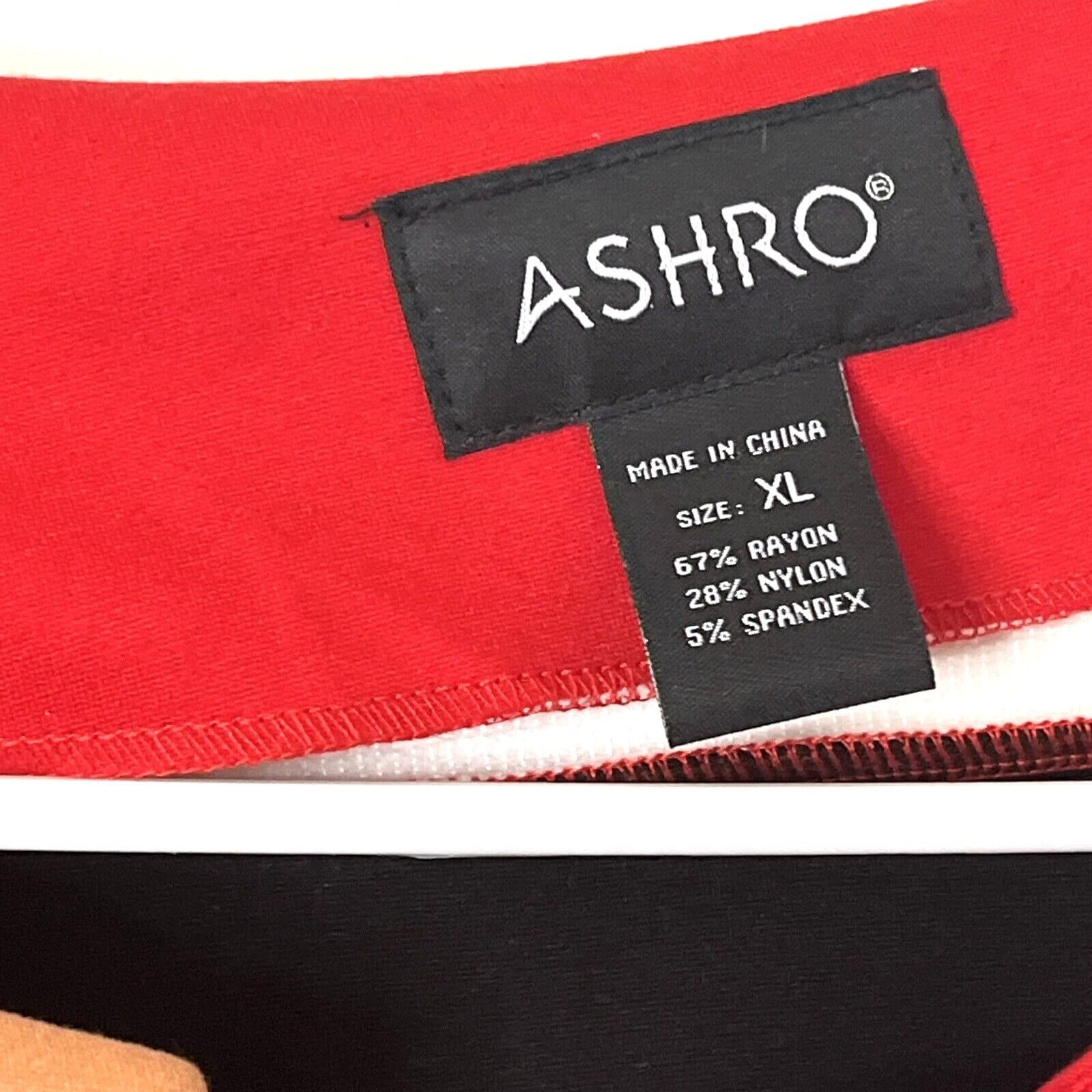 Ashro Women's XL Abstract Color Block Long Sleeve Akello Jacket Coat ...