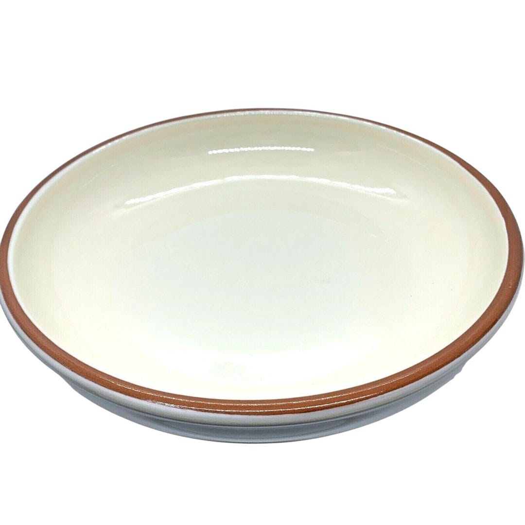 VAL DO SOL 11" Pasta Serving Bowl Cream Terra Cotta Hand Thrown ...