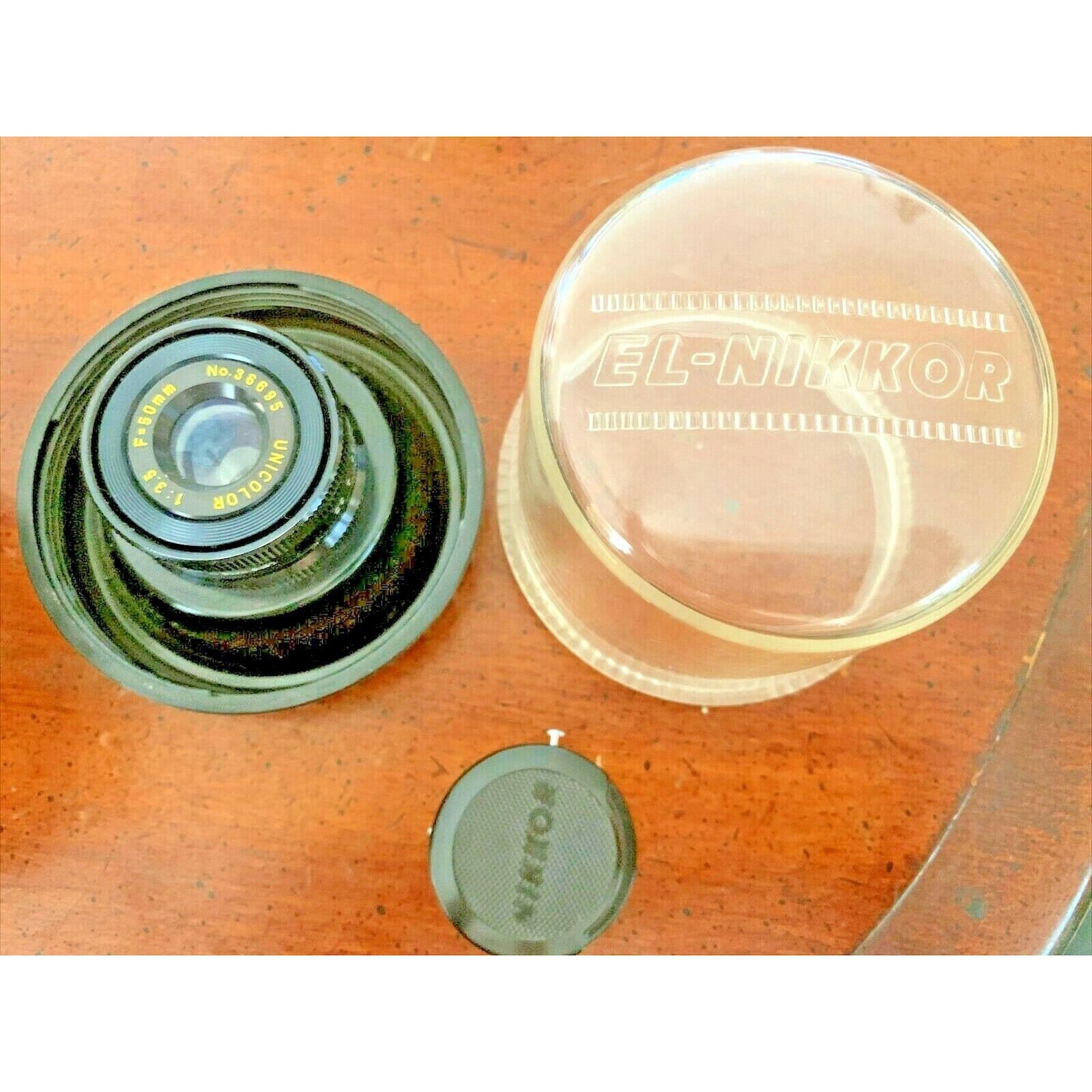 Nikon EL Nikkor 50mm F4 Enlarger Lens From Japan W/ Bubble Case 1960’s ...