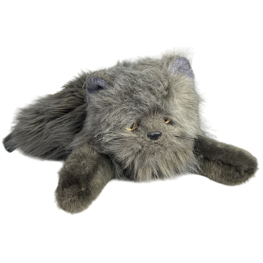 1999 TY Smokey Gray Gray Persian Plush Vintage 15 Grumpy Cat - Etsy