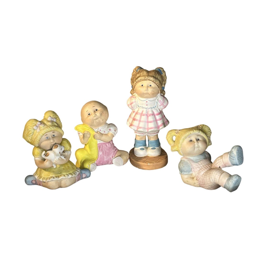 Cabbage Patch Kids Porcelain Figurines Mixed Lot of Four 1984 - Etsy