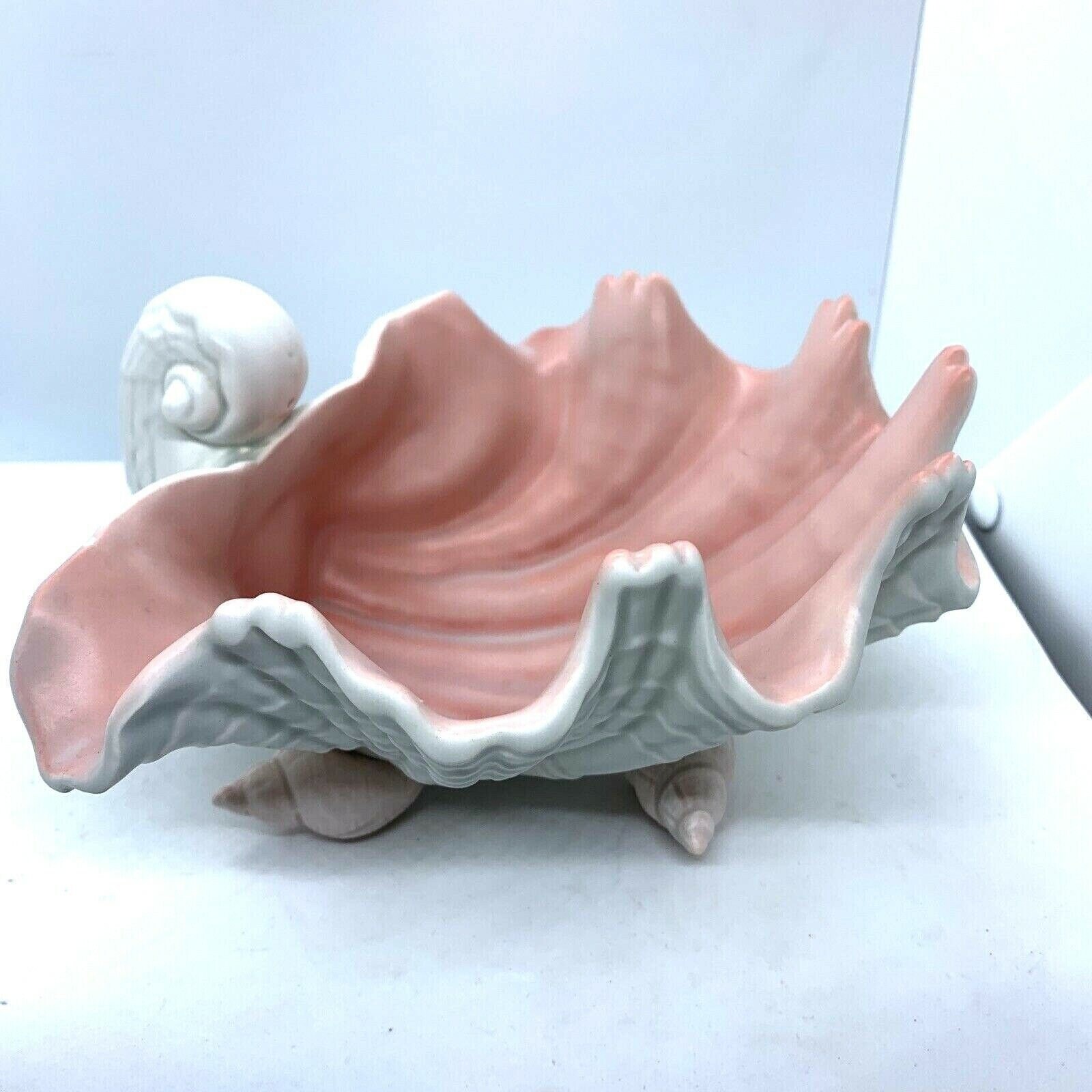 Vintage Fitz & Floyd Ceramic Coquille 8 Sea Shell Bowl Dish Footed - Etsy