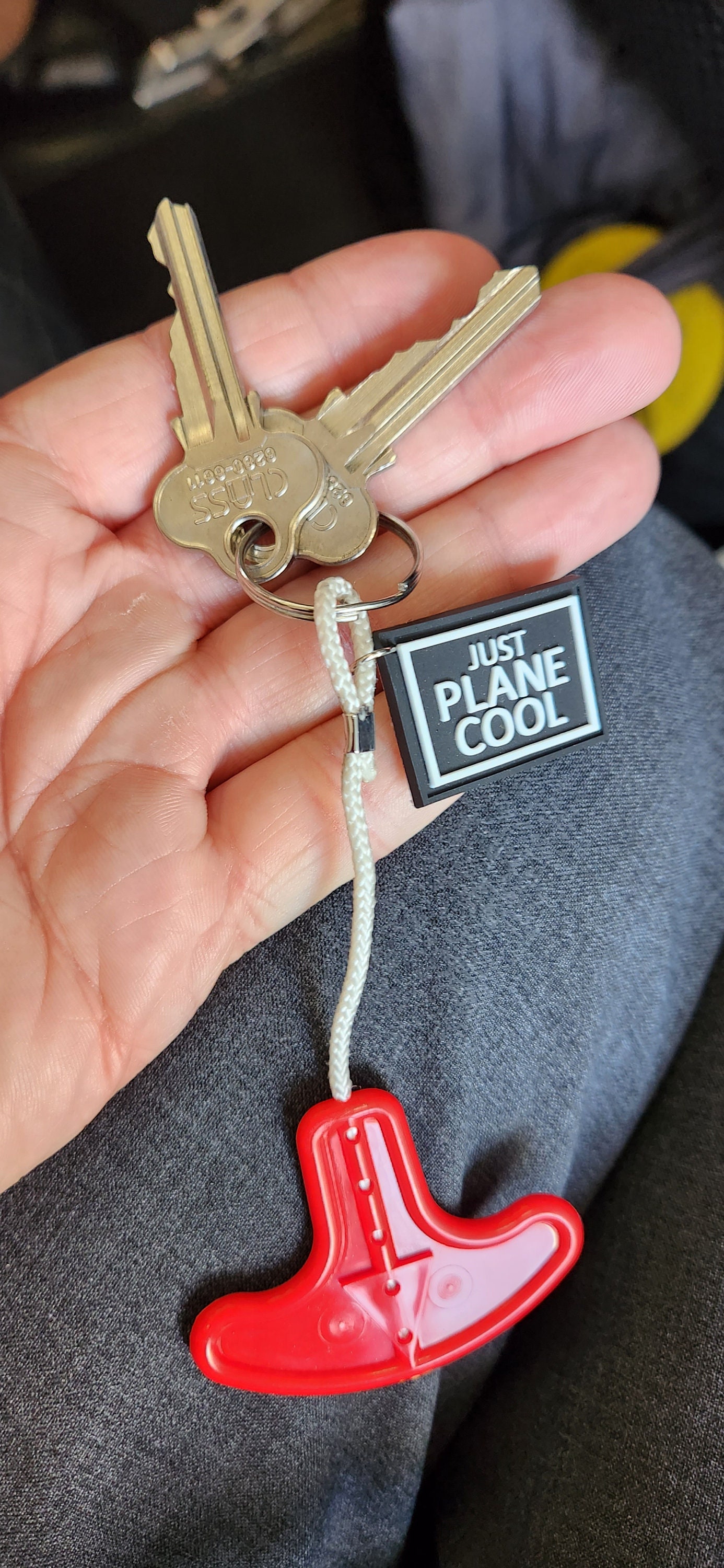 Boeing 737 Life Jacket Pull Tag Keychain - Etsy