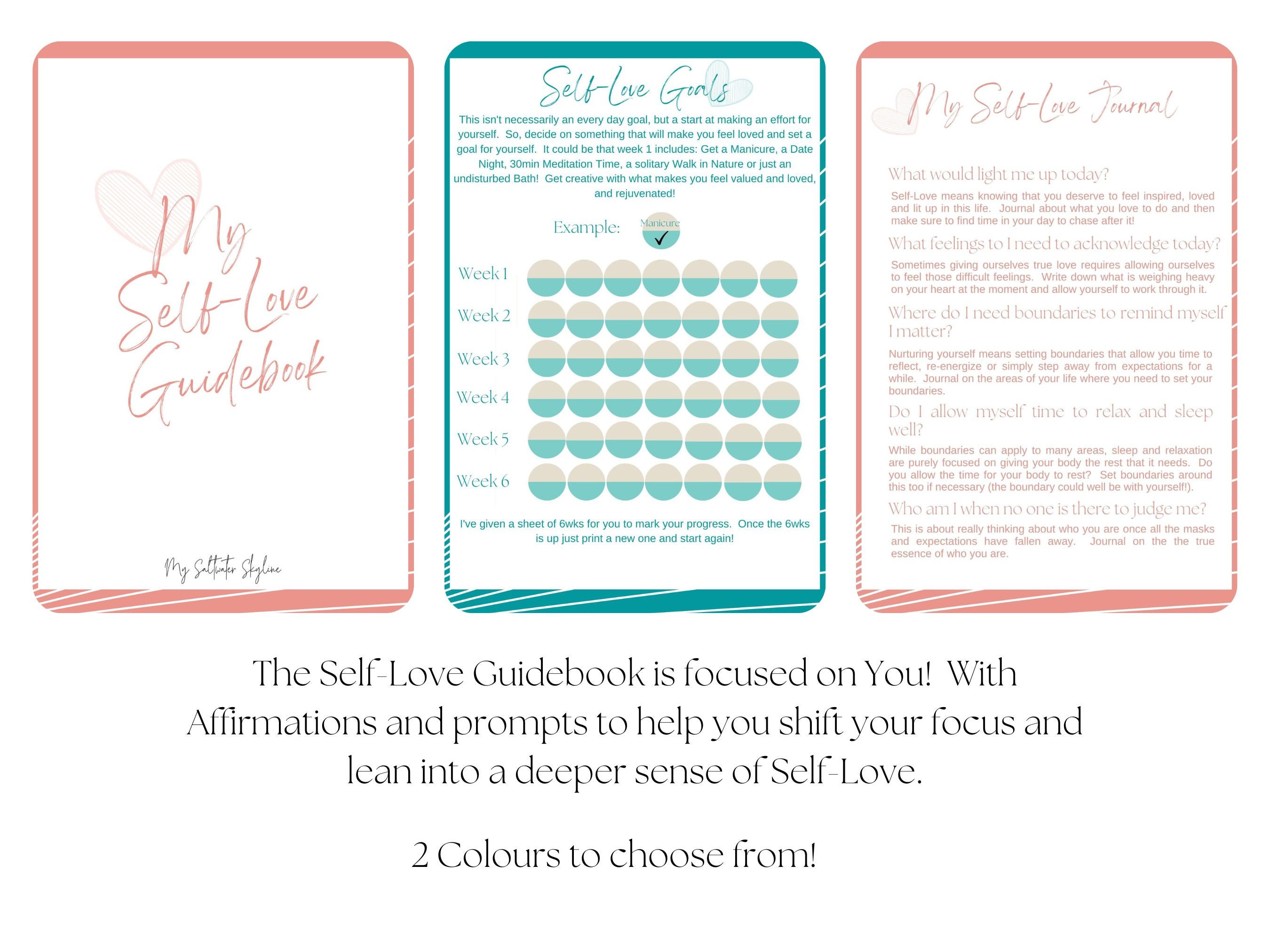 Mindset Bundle Printable Bundle Mindfulness, Self-love and Gratitude ...