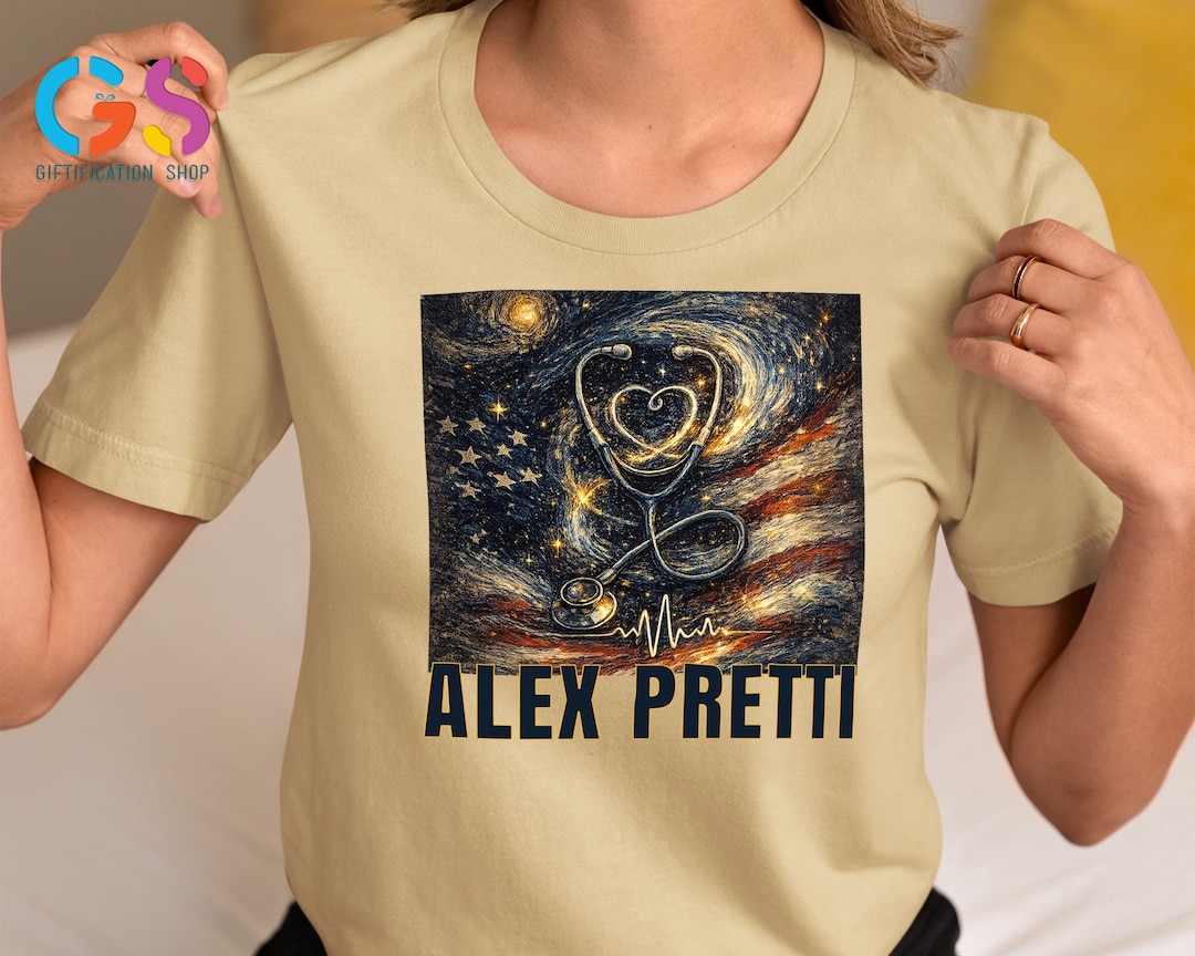 Nurse Alex Pretti T-shirt, Justice for Him Shirt, Human Right Supporter ...