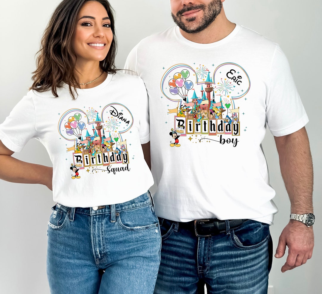 Disneyworld Birthday Boy Shirt,custom Birthday Boy, Birthday Shirts for ...