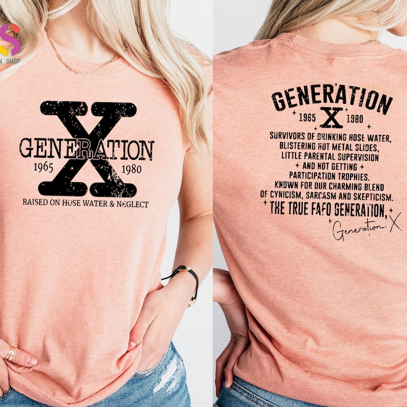 Gen X T Shirt - Etsy