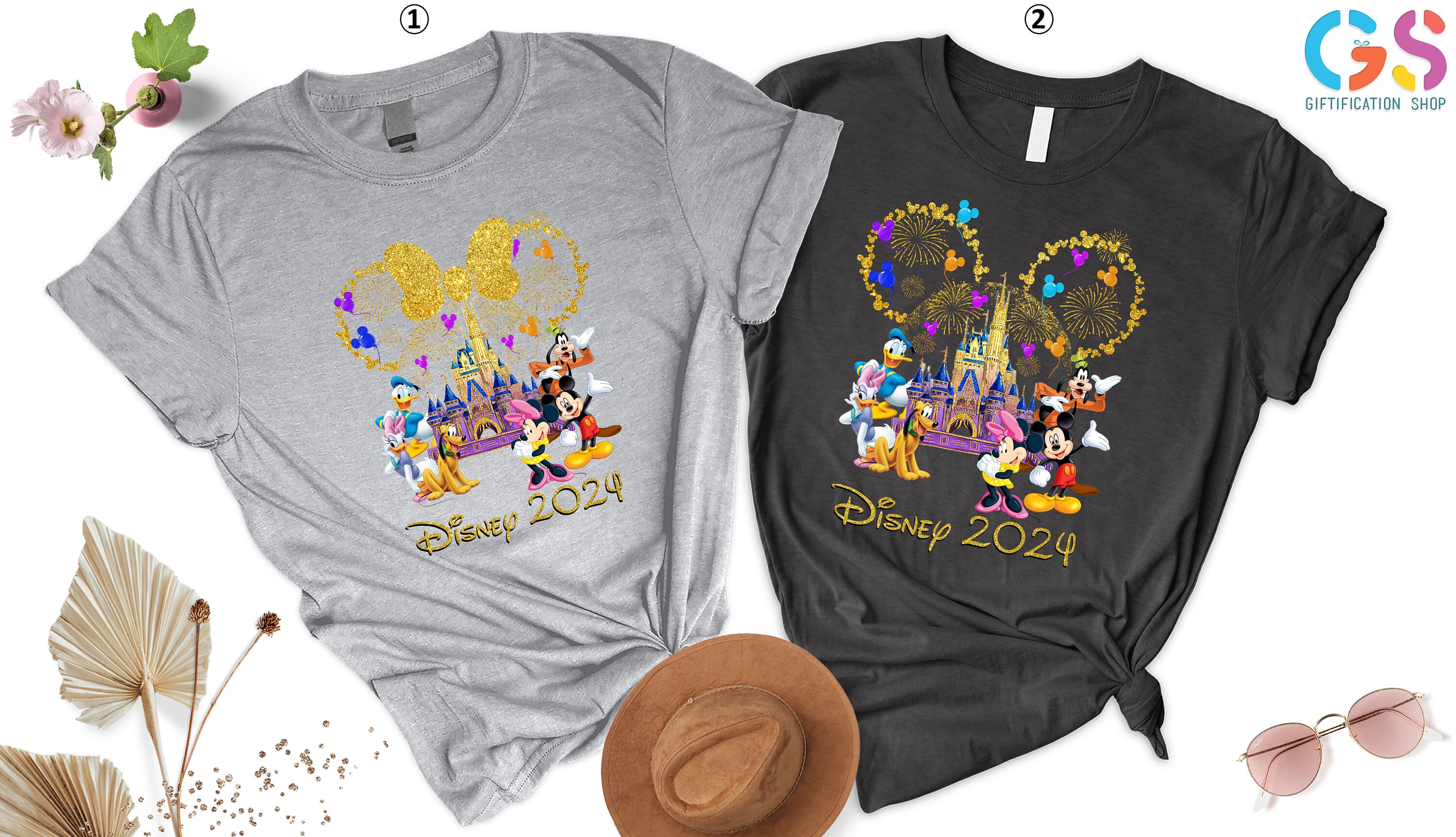 Custom Disneytrip 2024 Shirt, Disney Family Vacation Shirt sold by ...