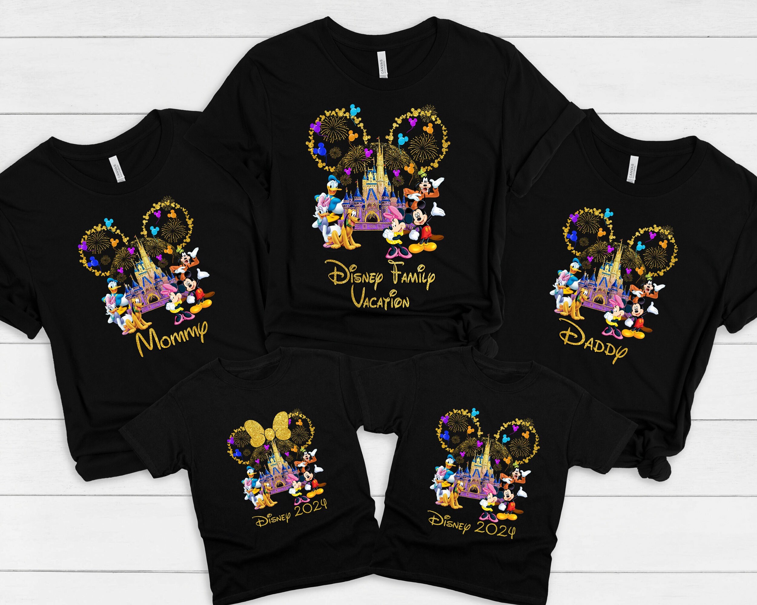 Custom Disneytrip 2024 Shirt, Disney Family Vacation Shirt sold by ...