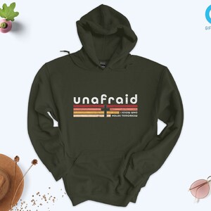 Unafraid I Know Who Holds Tomorrow Sweatshirt, Christian Crewneck ...