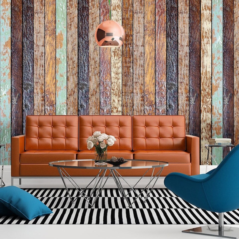 Wood Mural - Etsy