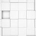 3d White Cube Wall Mural 144"wx100"h Removable | Geometric Effect ...