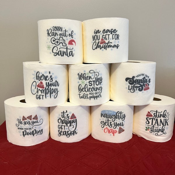 Custom Toilet Paper - Etsy