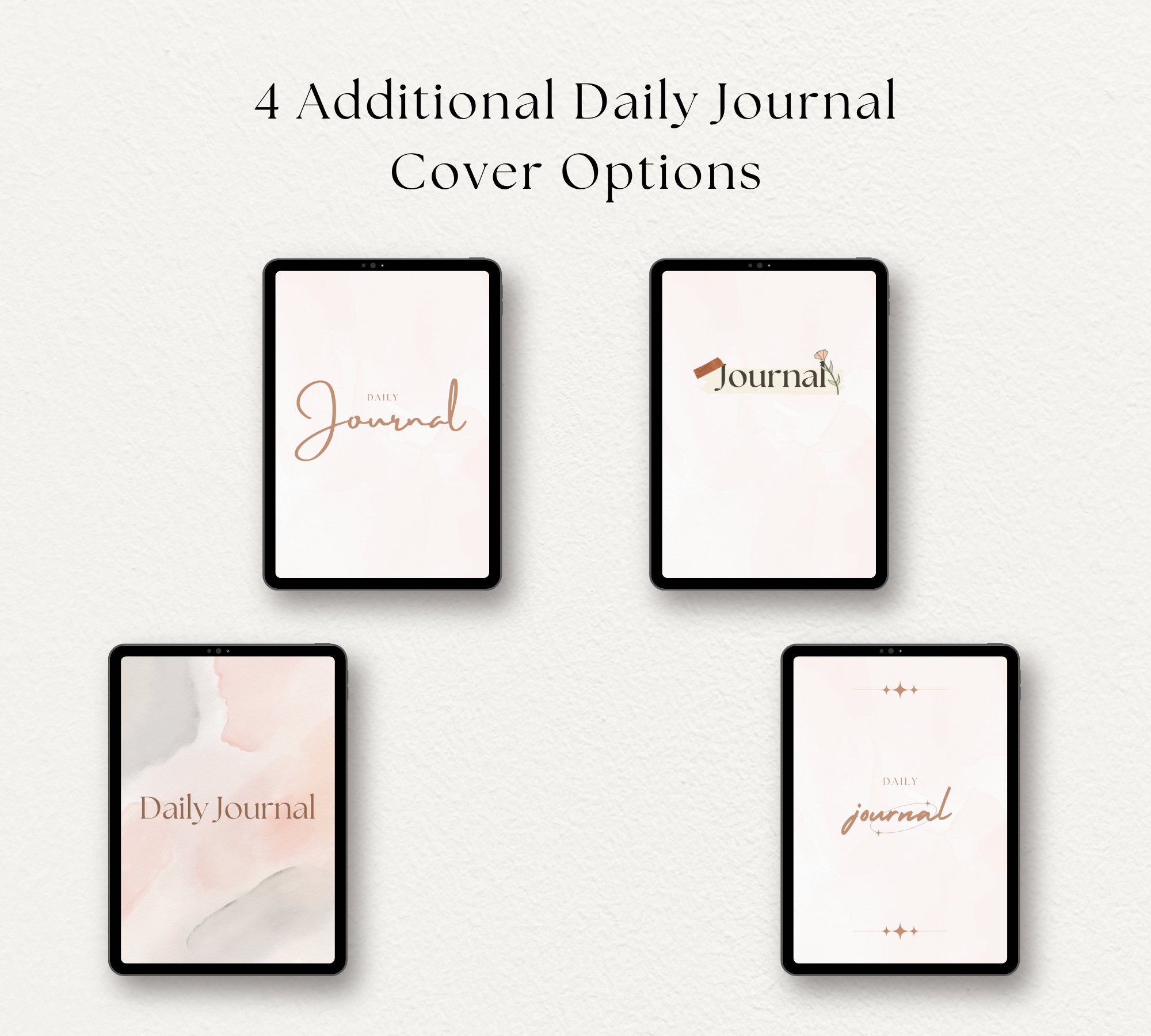 Daily Journal, Digital Journal, Printable Journal, Good Notes Journal ...
