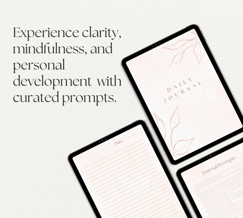 Daily Journal, Digital Journal, Printable Journal, Good Notes Journal ...