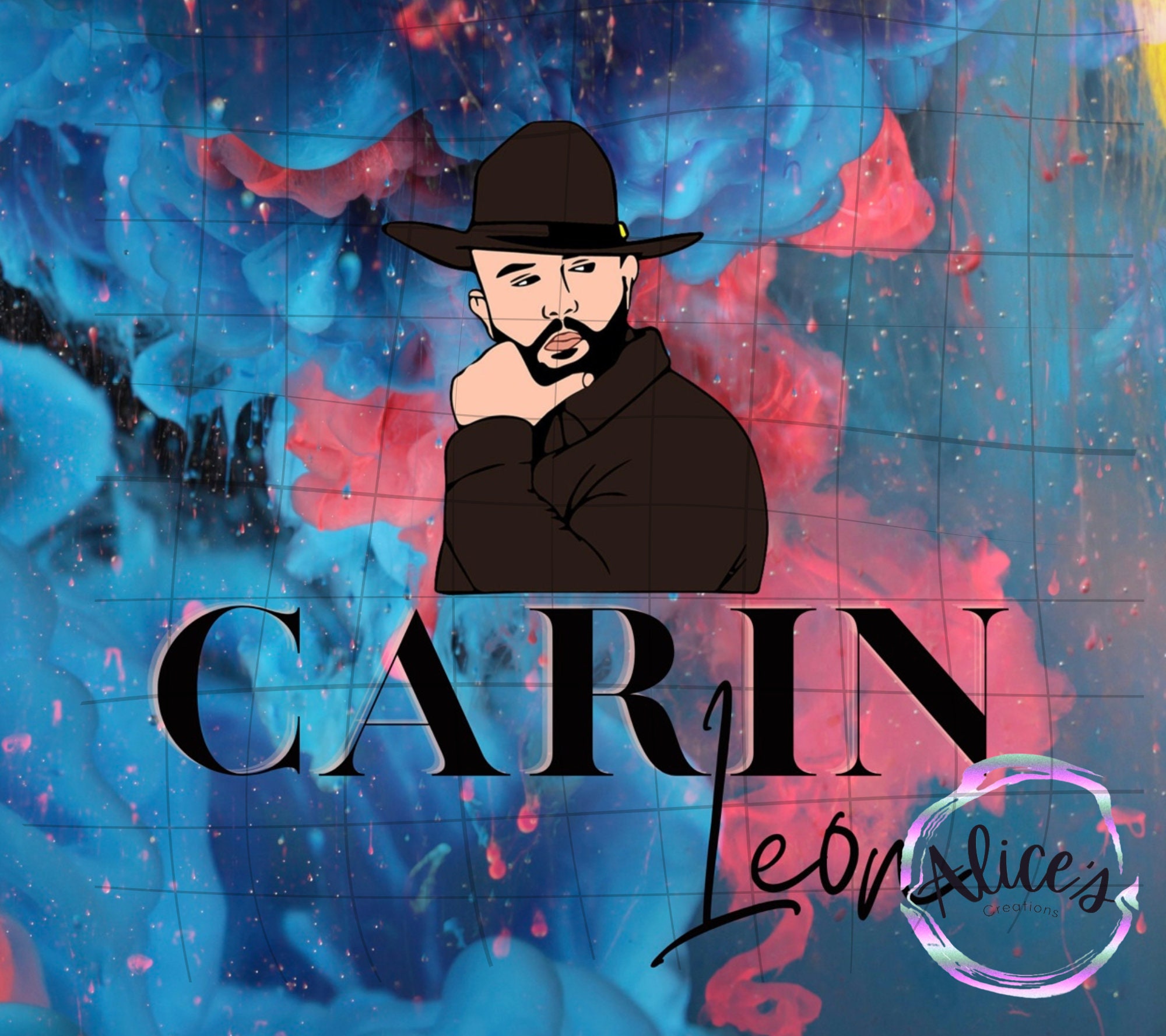 Carin Leon, Sublimation, Digital File, Print Ready, Singer, Name ...