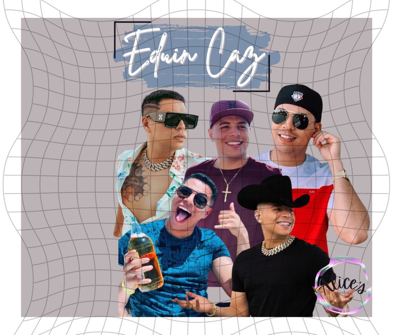Eduin Caz, Grupo Firme, Singer, Sublimation Print, Digital Download ...