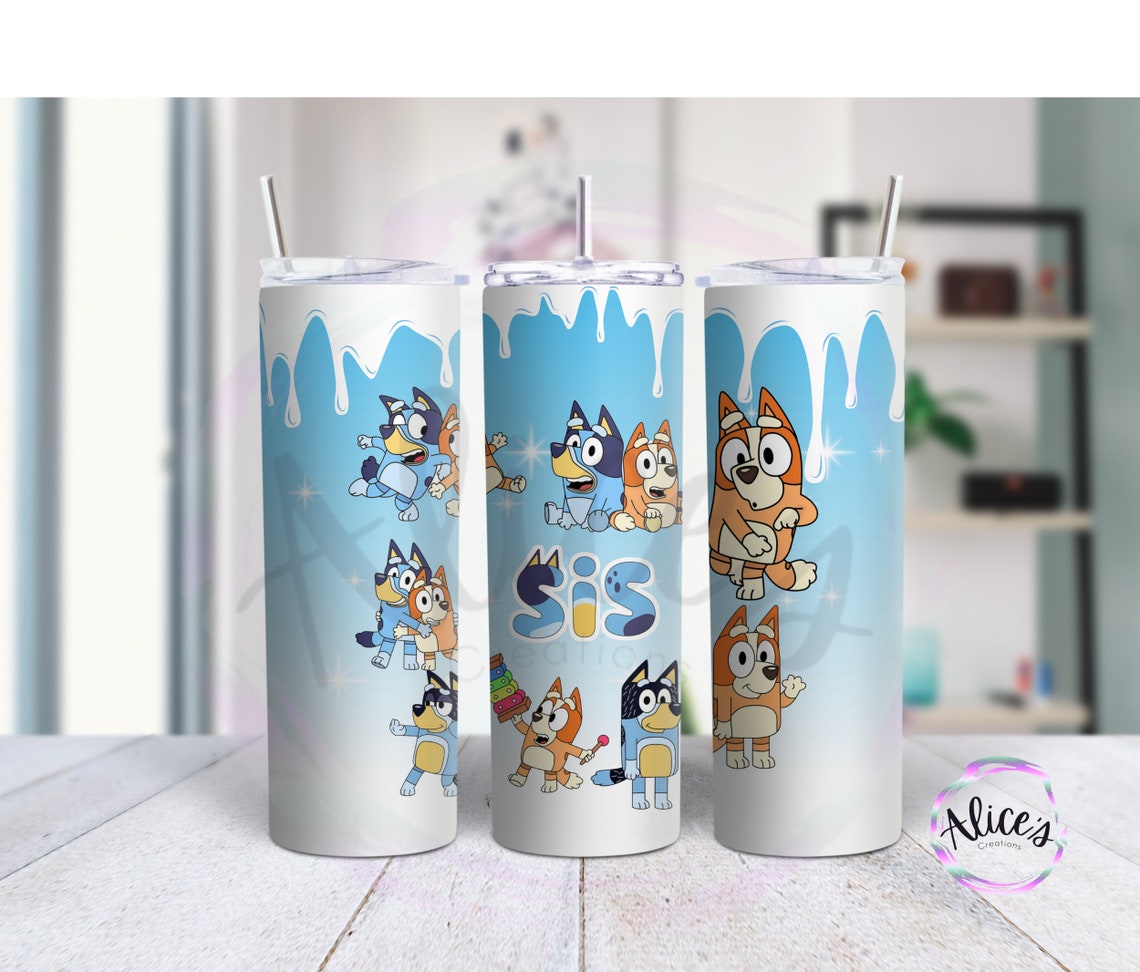 Bluey Image SET, PNG, Image Transfer, Graphic Designs, Sublimation ...